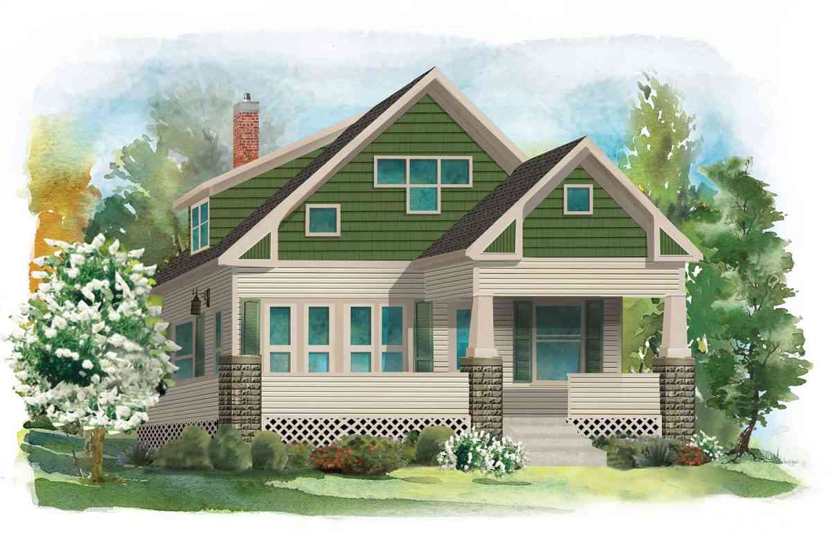 Kemp 3D Provides Rendering for 100 Year Old Farm House - Kemp 3D